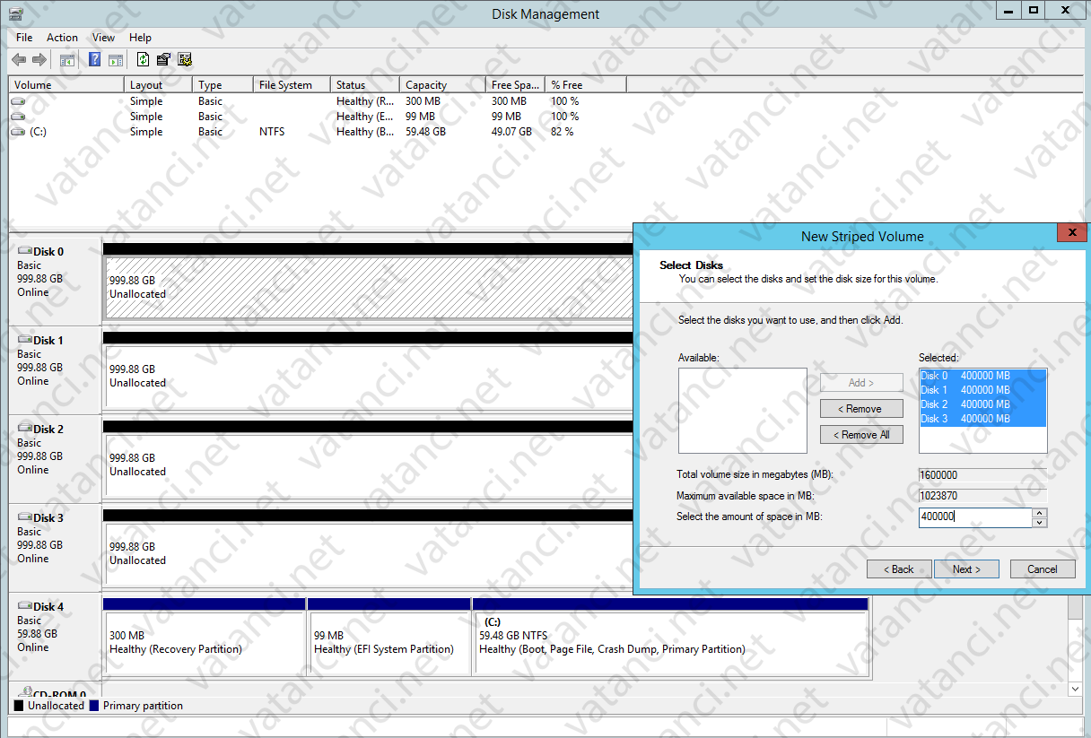 Windows'ta Disk Yönetimi