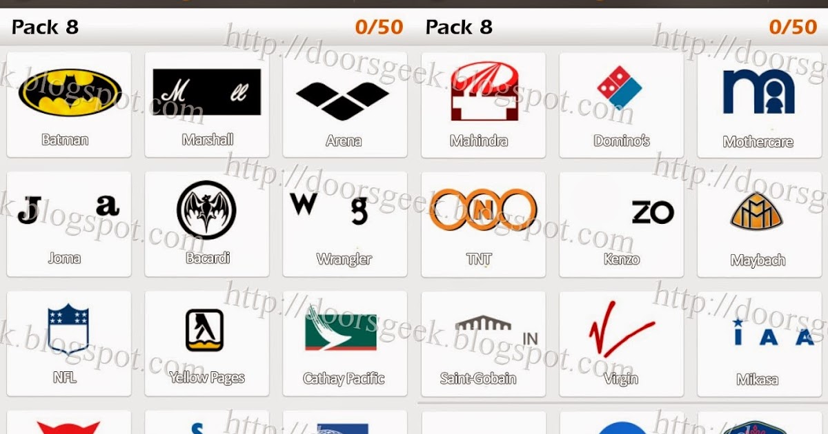 Logo Quiz Facebook Pack 2