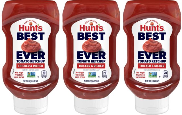 Hunt's Introduces New Best Ever Ketchup