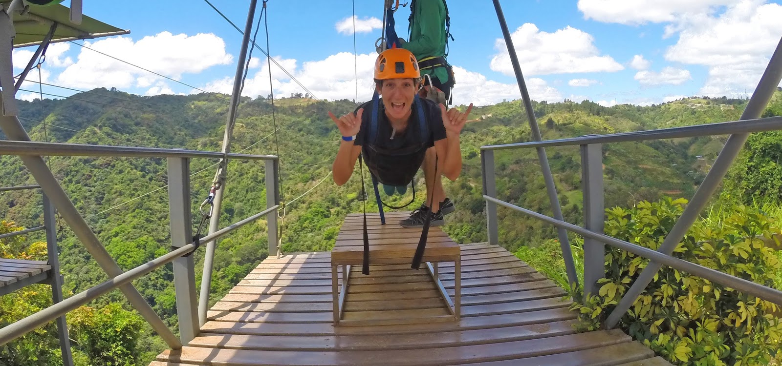 El zipline mas largo del mundo en Puerto Rico