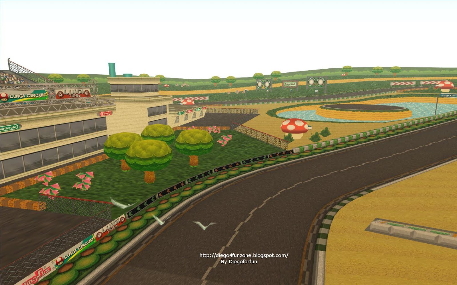 Mario Kart Wii - Luigi Course - MixMods - Mods para GTA SA e outros