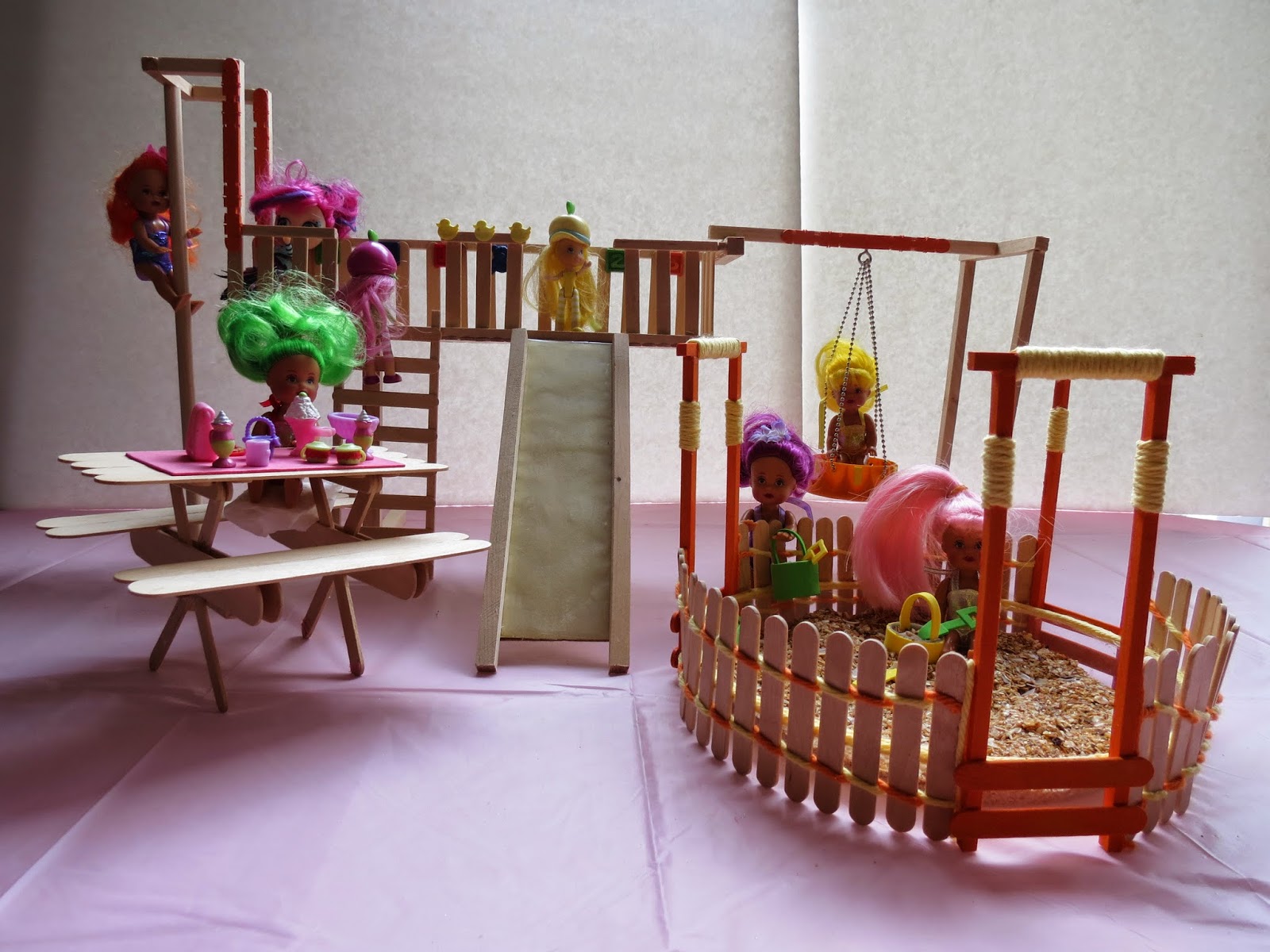 Miniature Wooden Playground