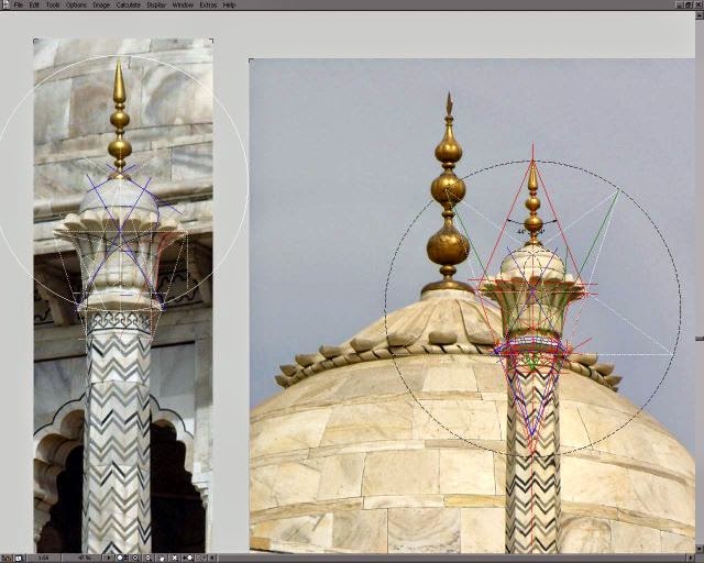 Golden Section pada Taj Mahal | HADISSOFT.co