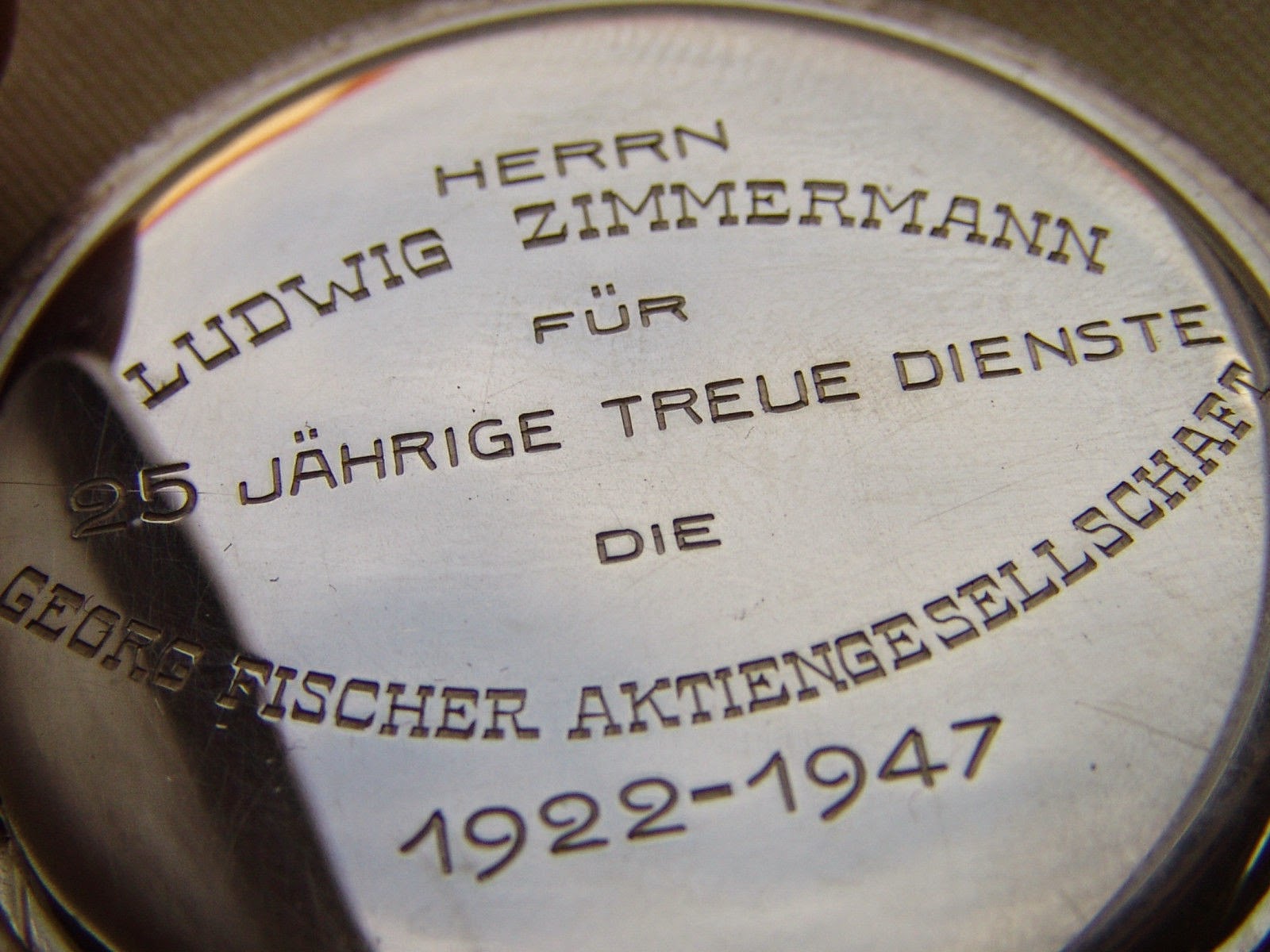 Antique Watches: Unique museum piece by IWC for Georg Fischer ...