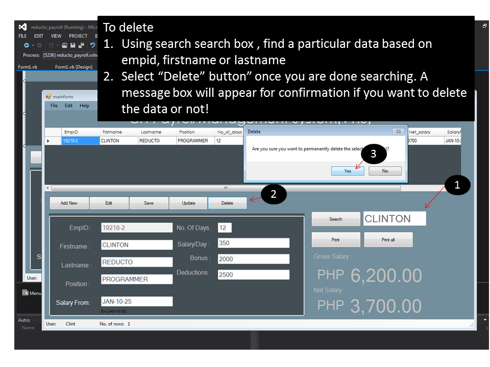 CS Basic Tutor : Activities for students: Connecting MS Access Database from MS Visual Studio