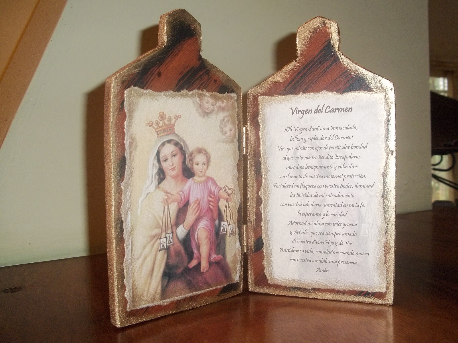 Christian Crafts: RETABLOS EN MADERA