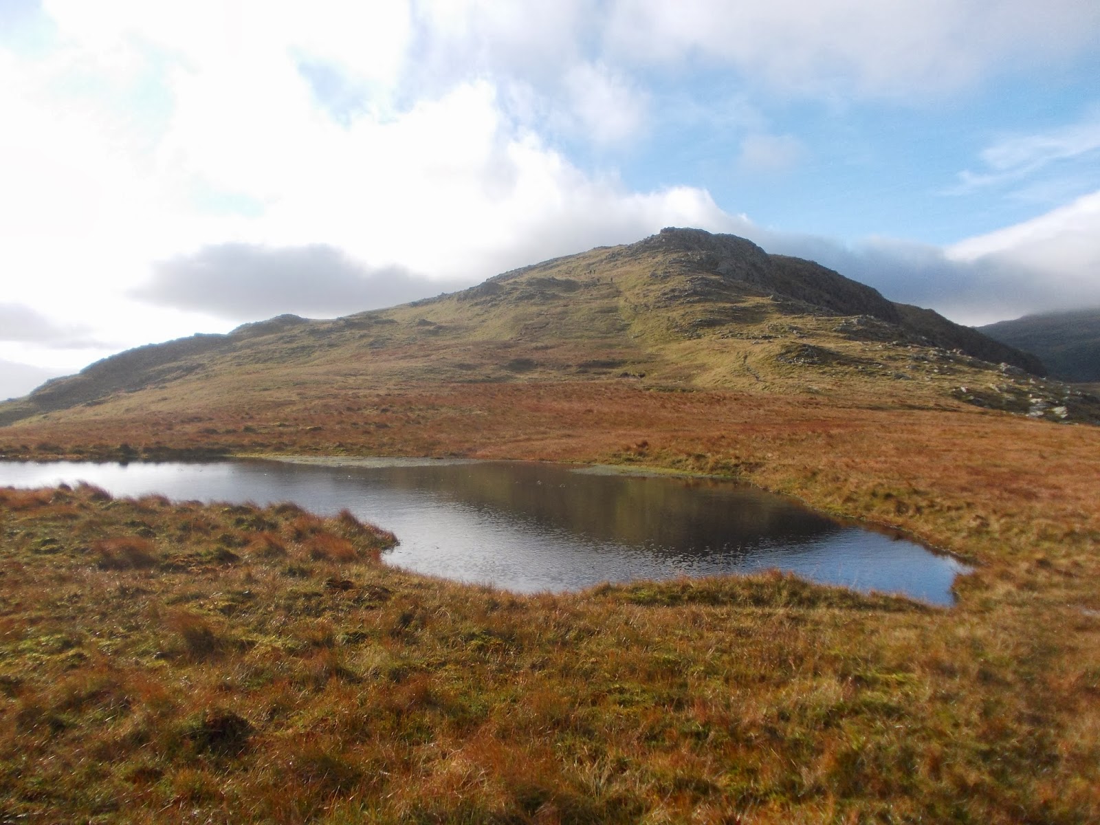 Obsessed: North Wales, Y Foel Goch and The Glyders from Capel Curig.