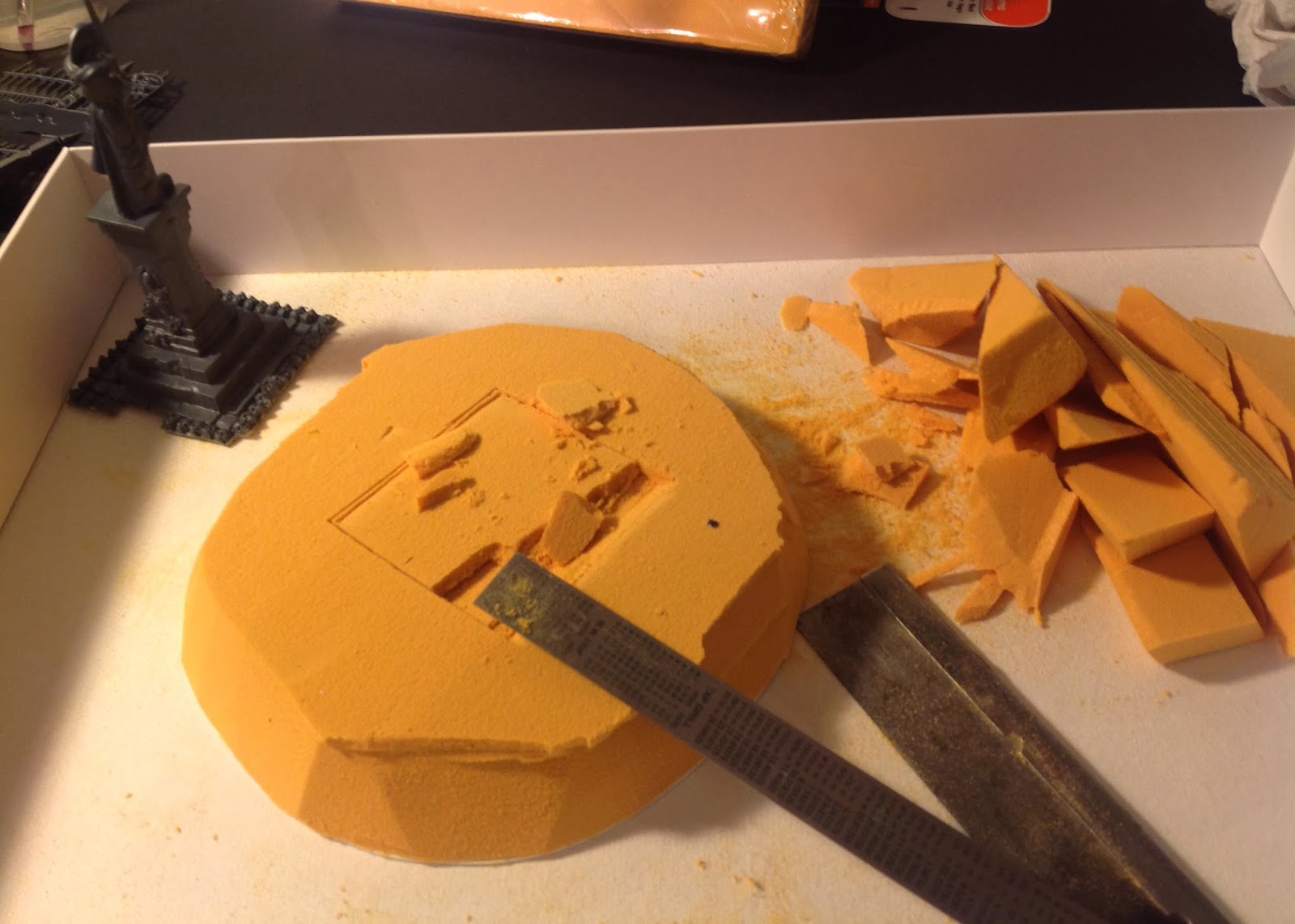 Eye of Error: Citadel Fantasy Terrain Enhancement with Balsa Foam