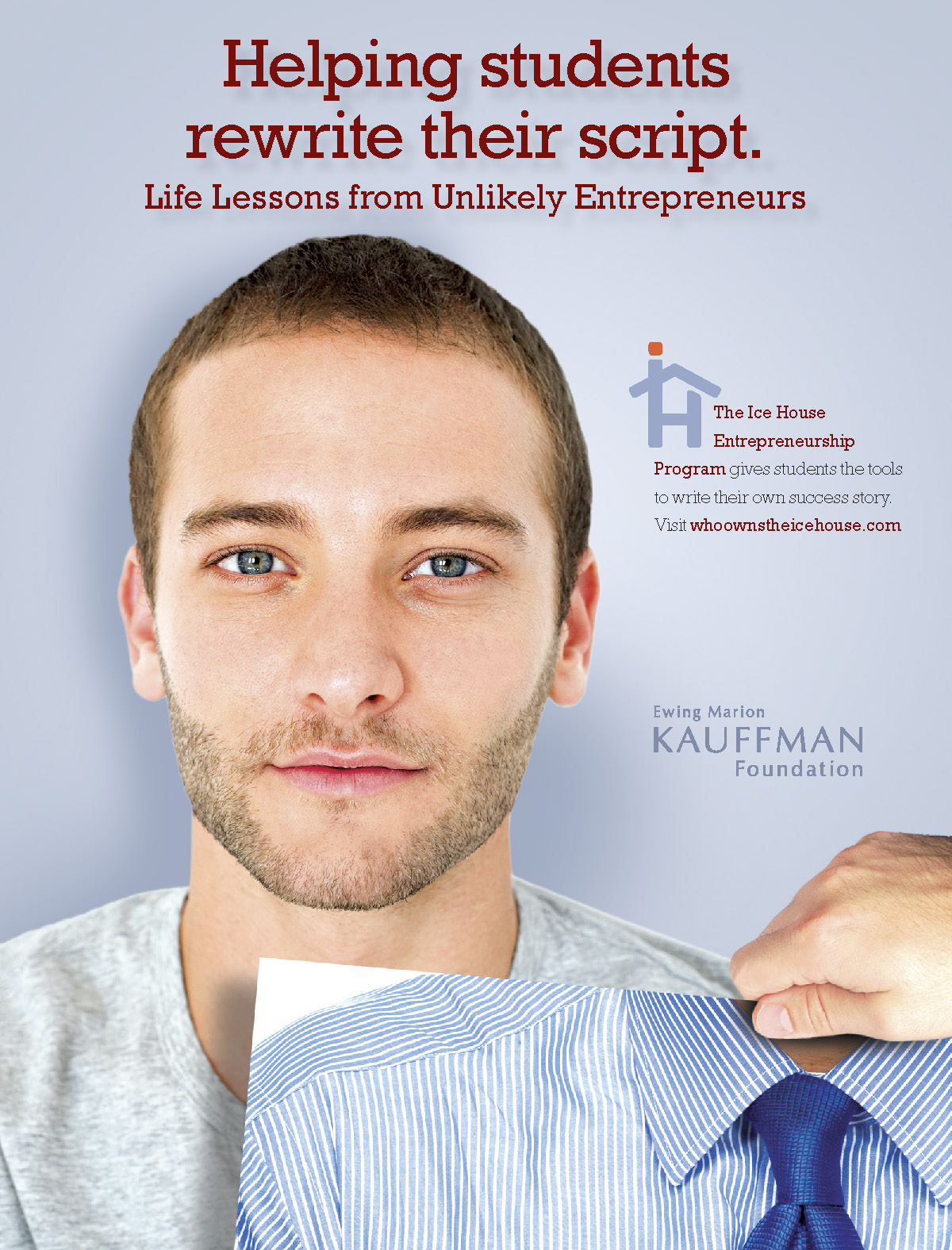 Maggie's Creative Portfolio: Ad Concepts for Ice House Entrepreneurship ...