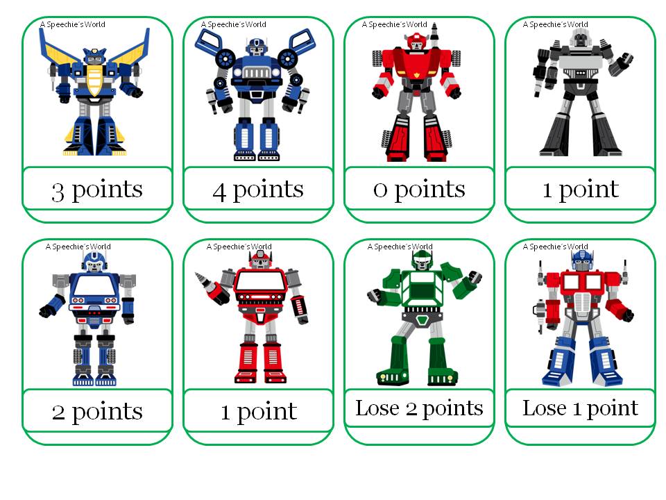 A Speechie's World: Robotic Synonyms and Antonyms
