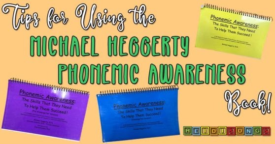 Tips for Using the Michael Heggerty Phonemic Awareness Book