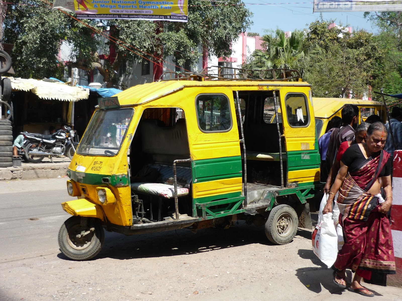 En route pour l'Inde: les tuk tuk en folie!