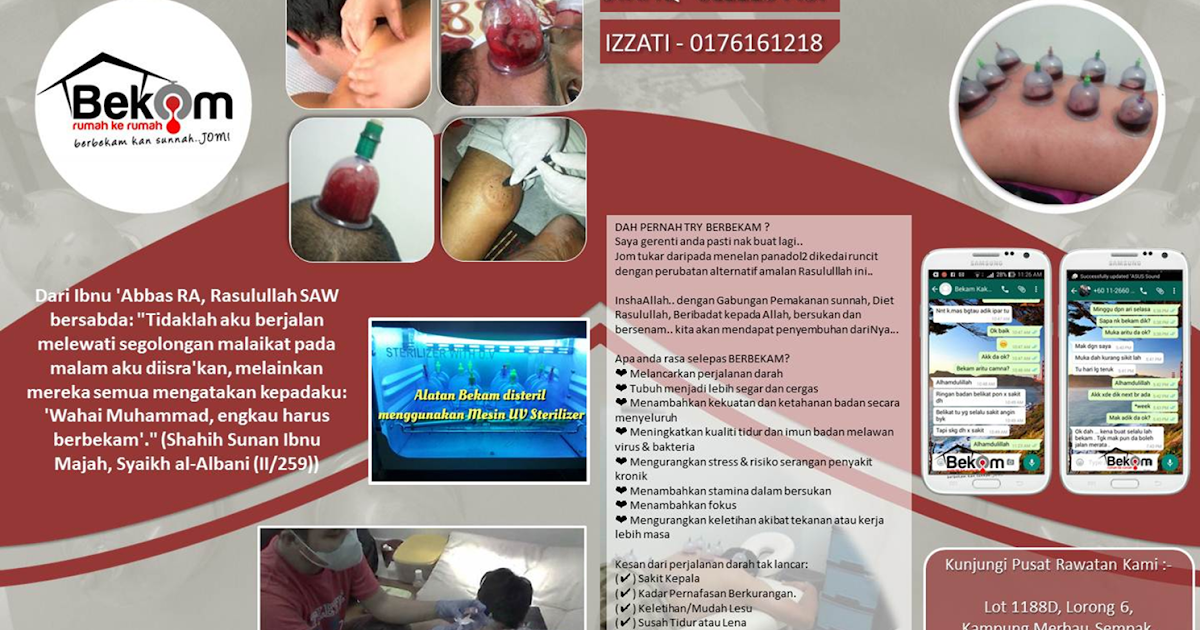 [RM70/SESI] RAWATAN BEKAM SUNNAH DI SUNGAI BULOH, SUBANG, SHAH ALAM ...