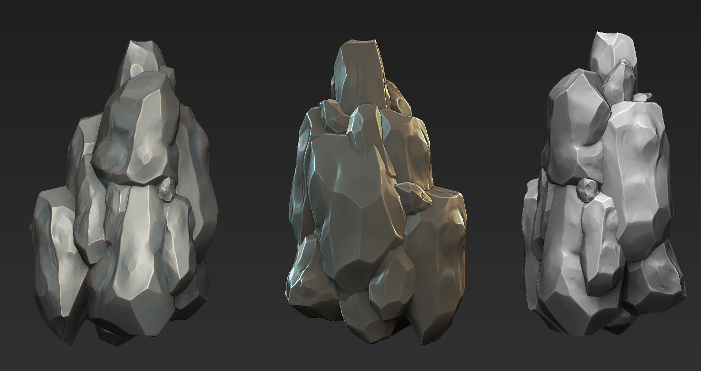 Kyle Bromley - 3d Artist: Rock Clumps