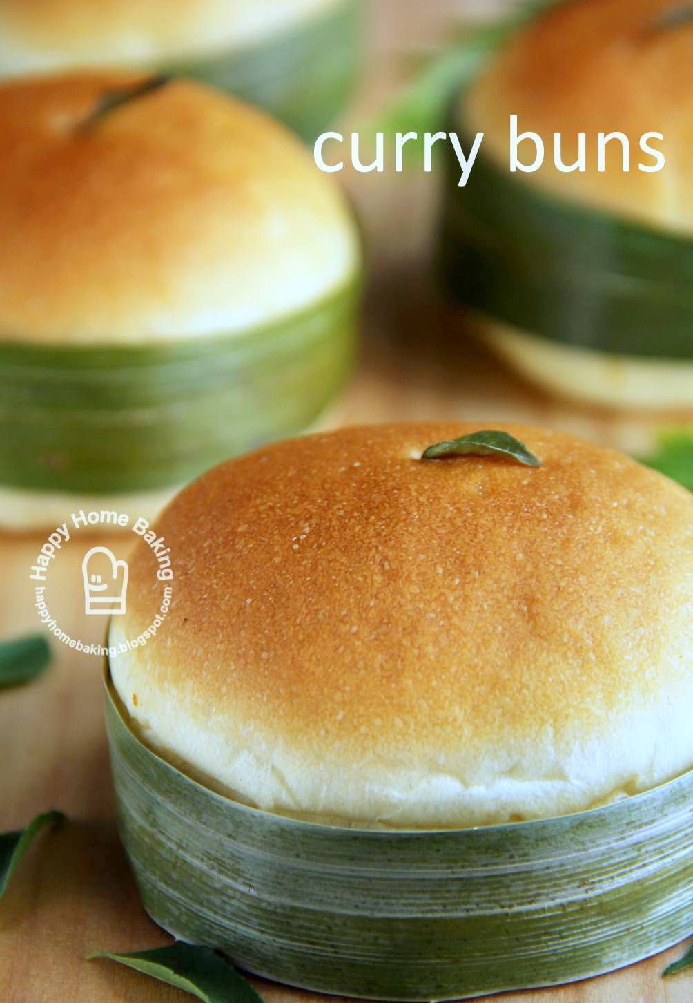 Happy Home Baking: curry buns