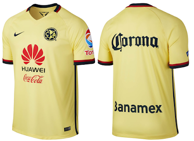 futbol 2015 2016: nuevas Nike Club camiseta America 2016