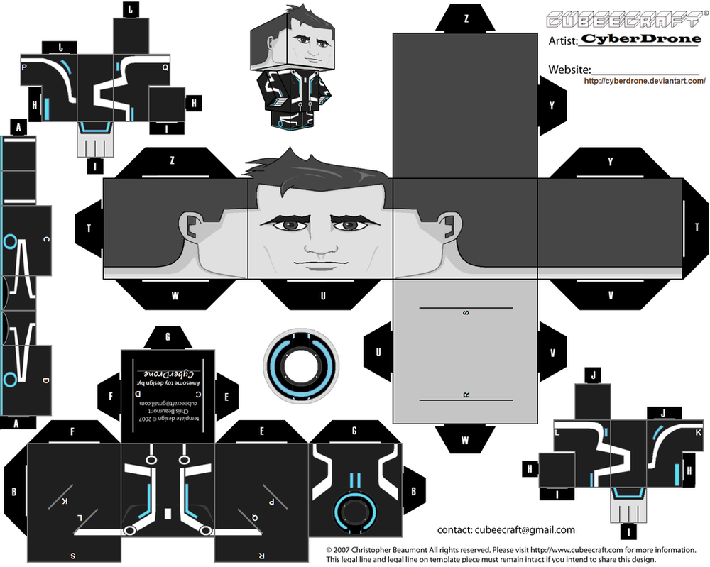 De cubeecraft y algo más: Cubeecraft Tron