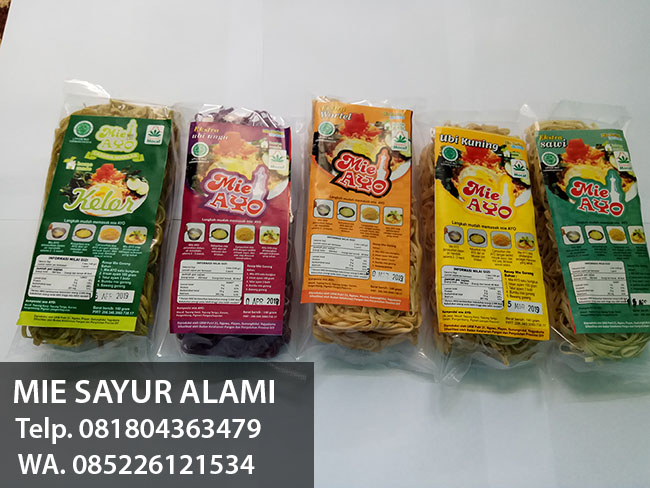 Jual Mie Sehat Alami Sayur Organik Asli Yogyakarta - 081 804 363 479 ...