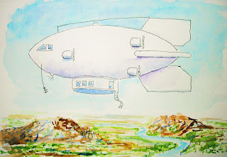 How to Draw Worksheets for The Young Artist: How To Draw A Blimp ...