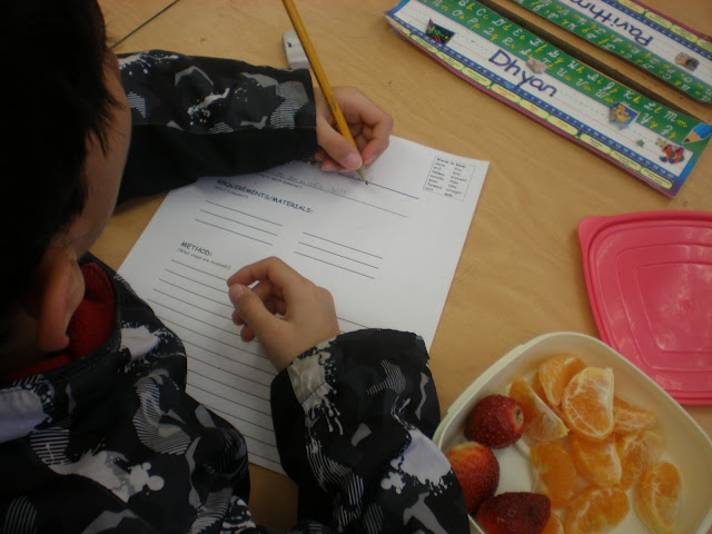 Demonstration Classroom Sharing: Writer's Workshop: Procedure Writing