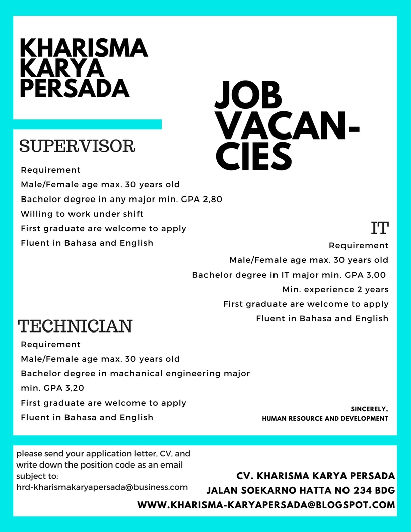 CV. KHARISMA KARYA PERSADA
