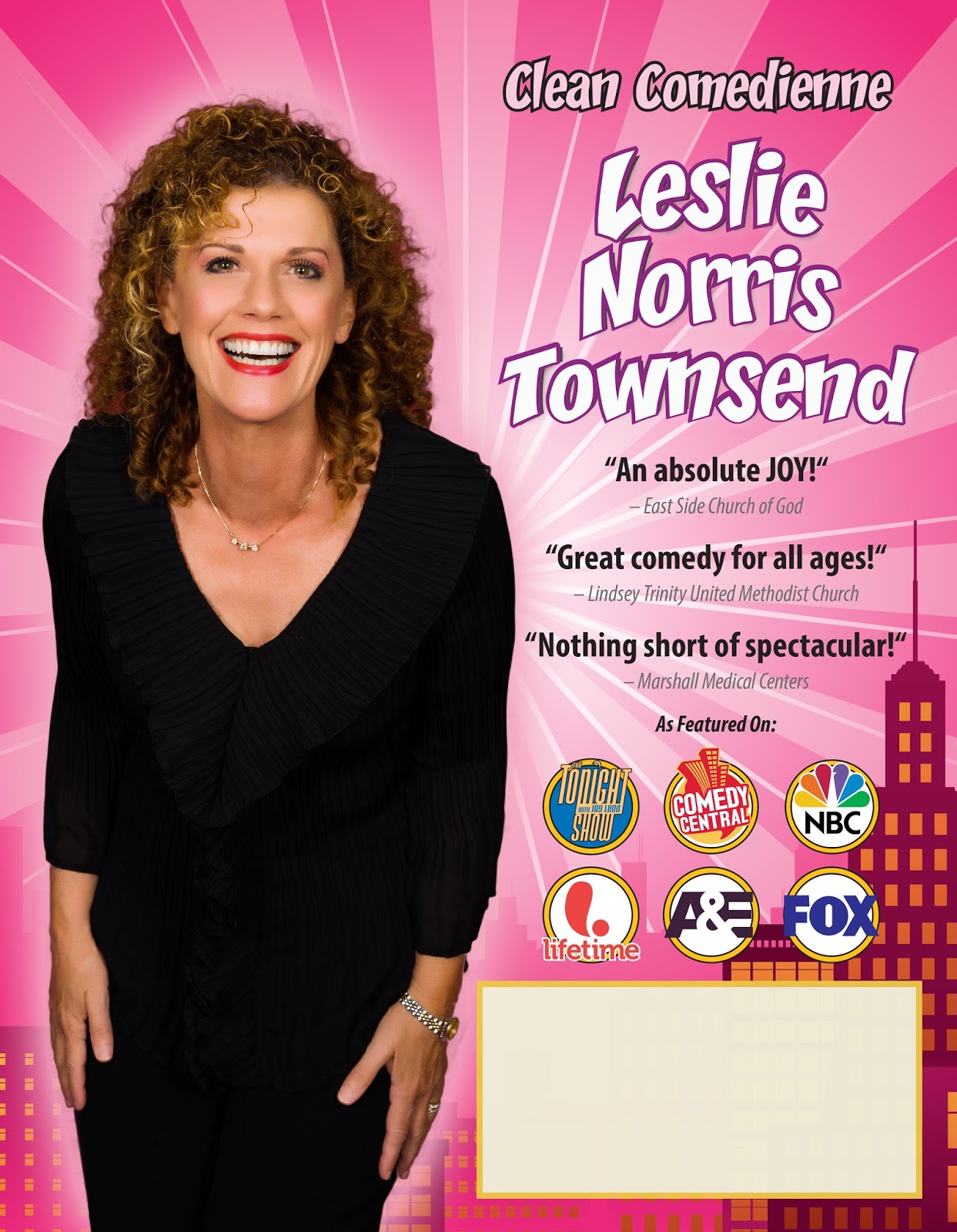 Joy Unspeakable International: Leslie Norris Townsend