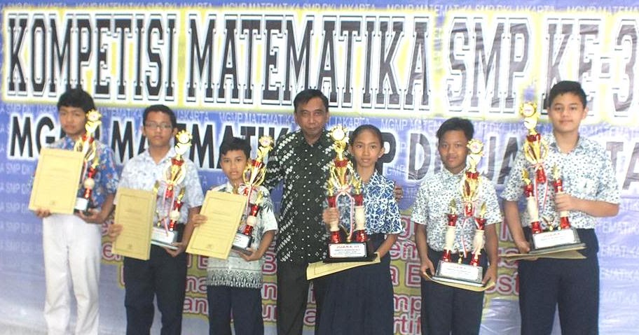 PENGUMUMAN KOMPETISI MATEMATIKA KE-33
