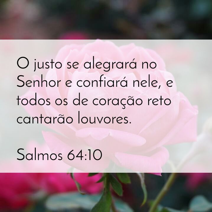 Oração do Dia: Salmo 64,10