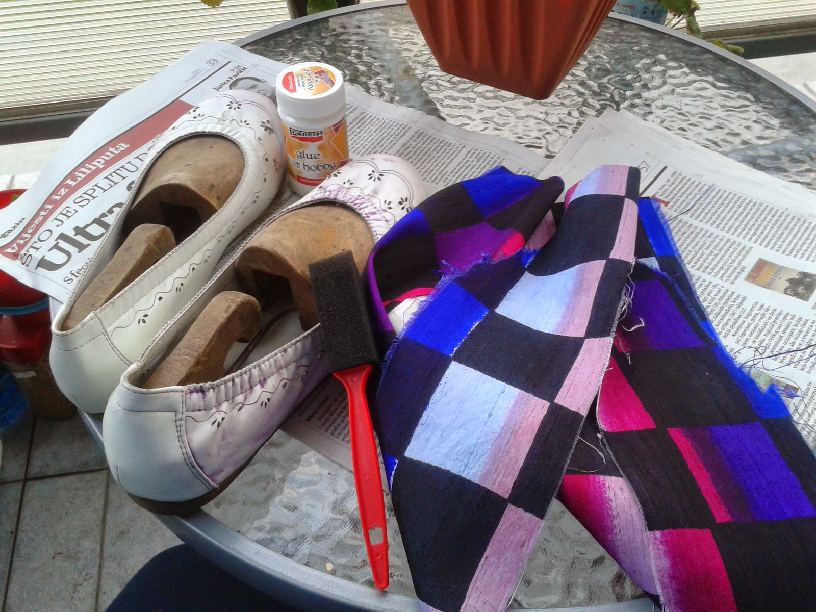 Curvy Girl's Style Refashioned: Flats makeover