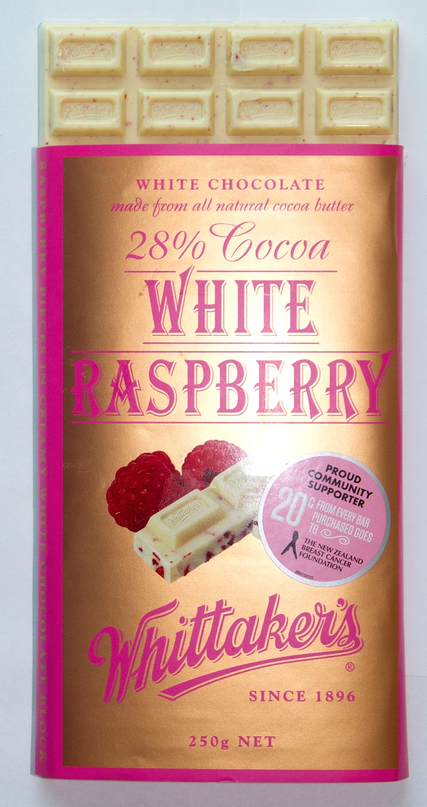 Little things . . .: Whittaker's White Raspberry Chocolate
