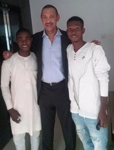 Ben Murray-Bruce shares photo with his adopted son and friend