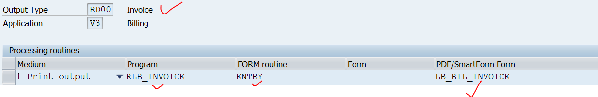 TECHSAP : Creating a new Billing output type and assigning it to the ...