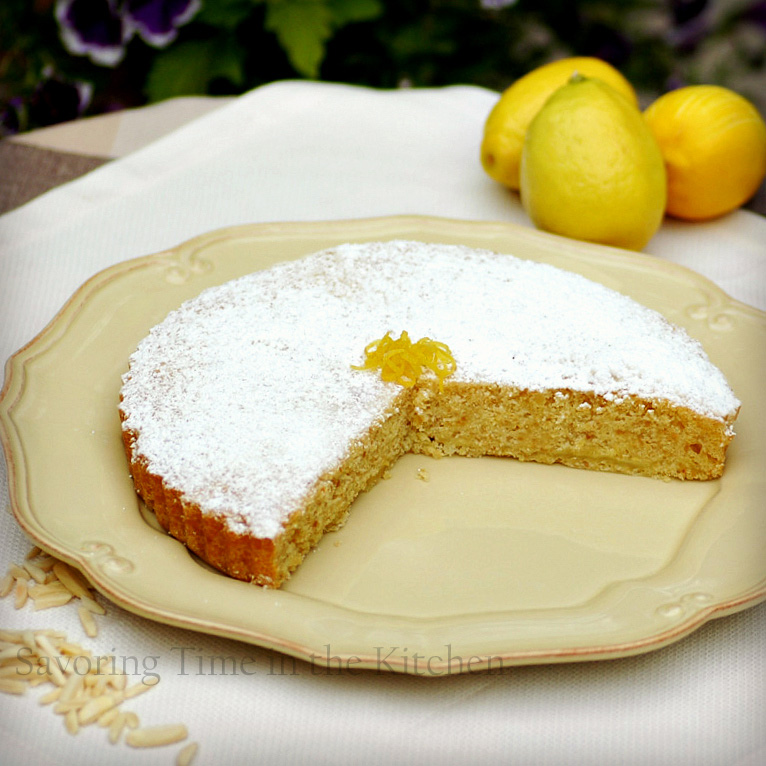 Savoring Time in the Kitchen: Lemon Capri Torte