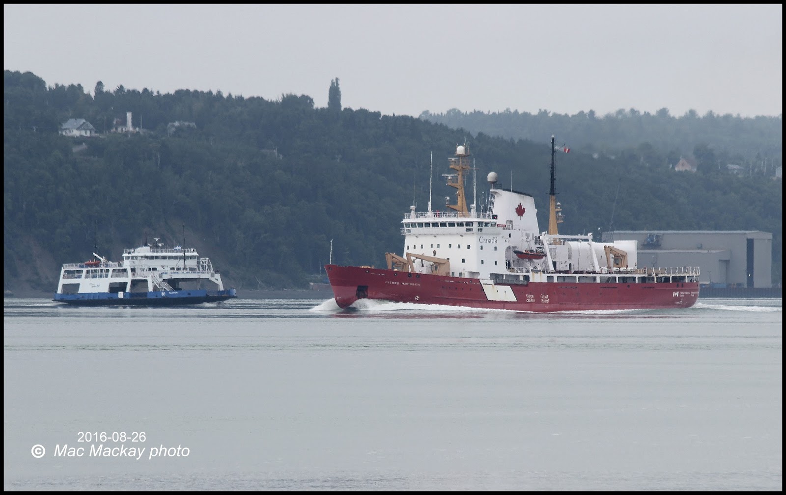 Navigation Québec: poste # 65 traversier Radisson