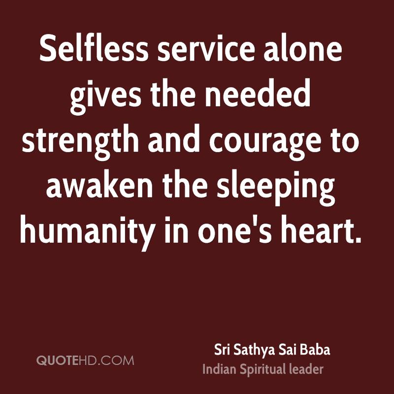 Meta Vie: Acts of Selfless Service
