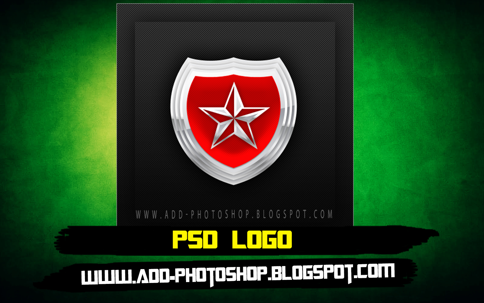 Additions photoshop: PSD Logo