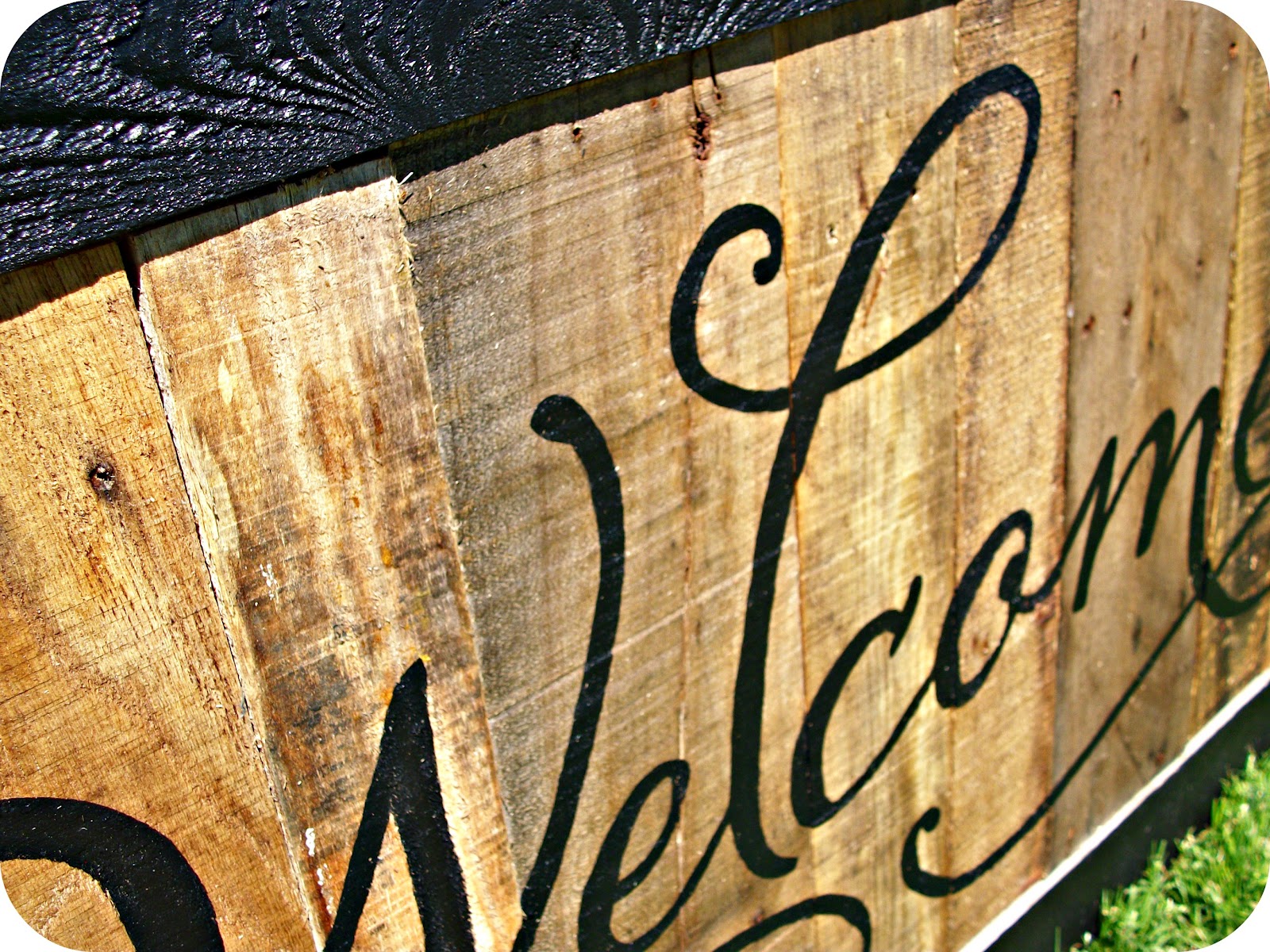 Three Mango Seeds: WELCOME SIGN