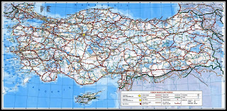Turkey Road Map ~ Turkey Physical Political Maps of the City