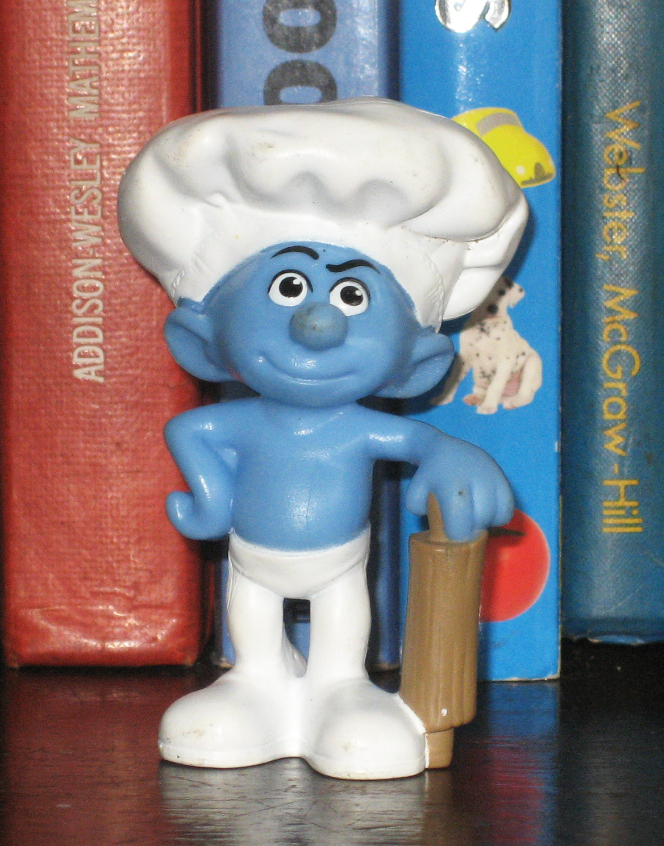 Percy's World of Toys Series 2: 3724. Chef Smurf