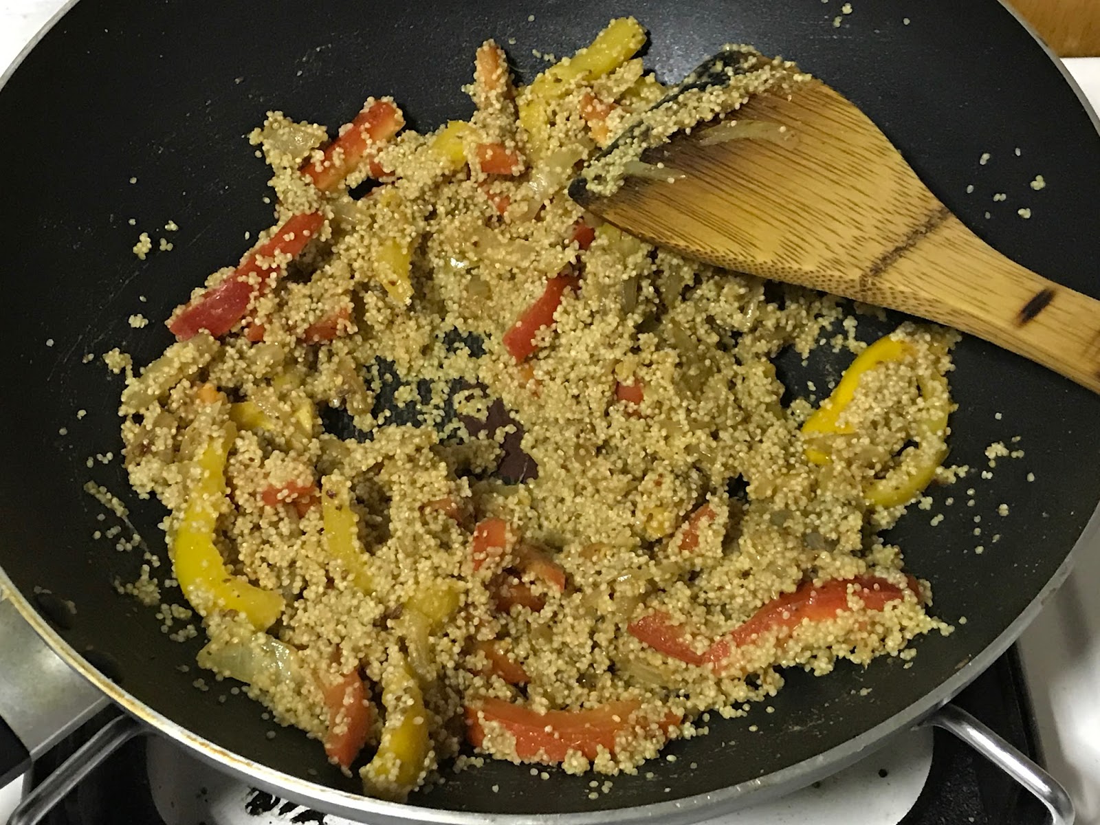 Jothi Cooking Book: Capsicum Millet Rice