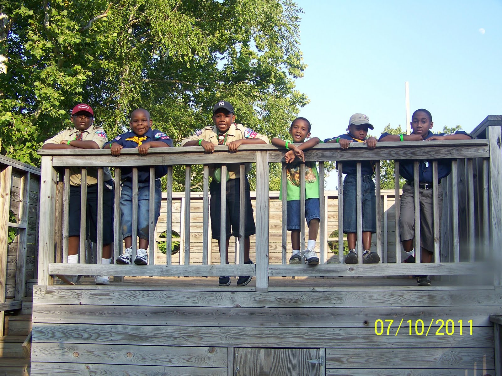 Lions of Zion @ Myspbc: Cub Scouts enjoy their 1st Cub Scout Adventure Camp