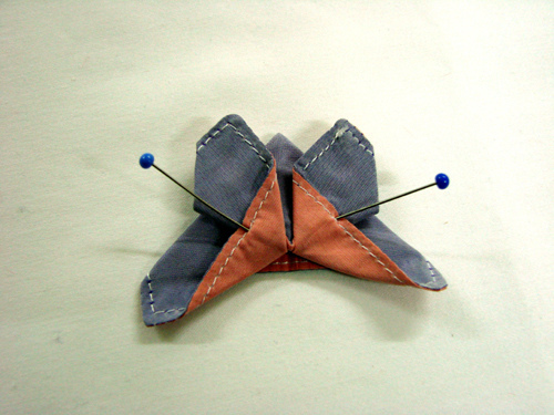 Tina's handicraft : Fabric origami butterfly