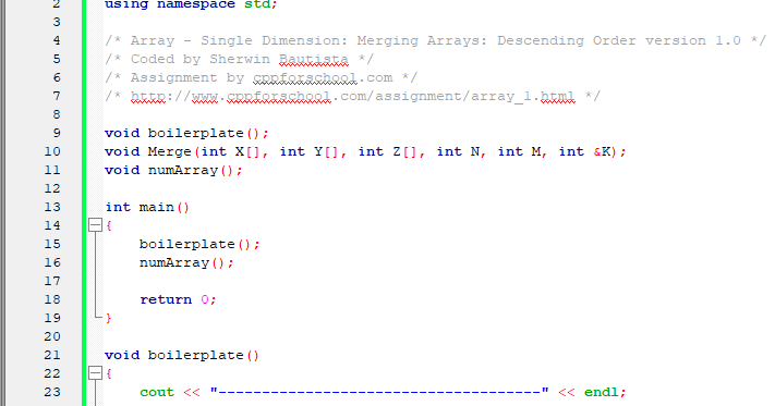 Array Single Dimension Set 1 Assignment 9 
