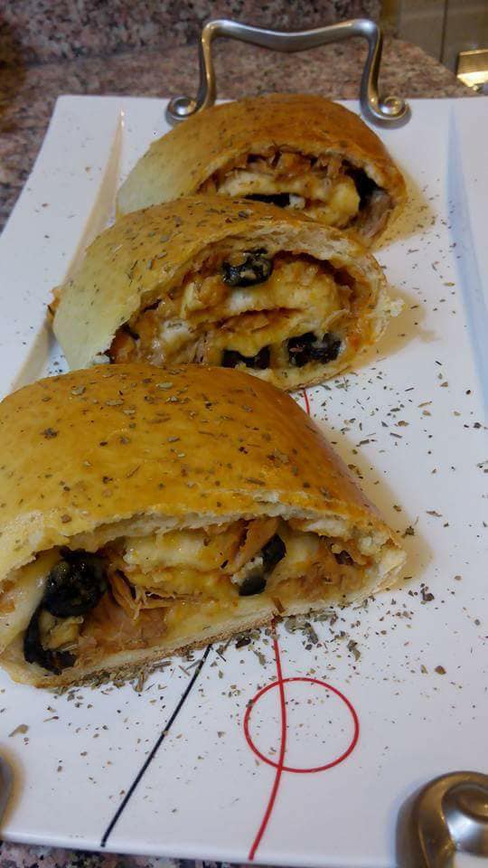 Recette du pizza roulé