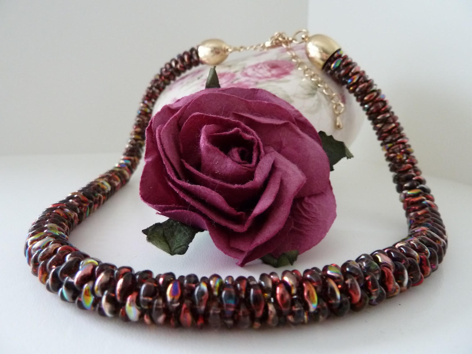 Silkes Perlendesign: Super duo rope