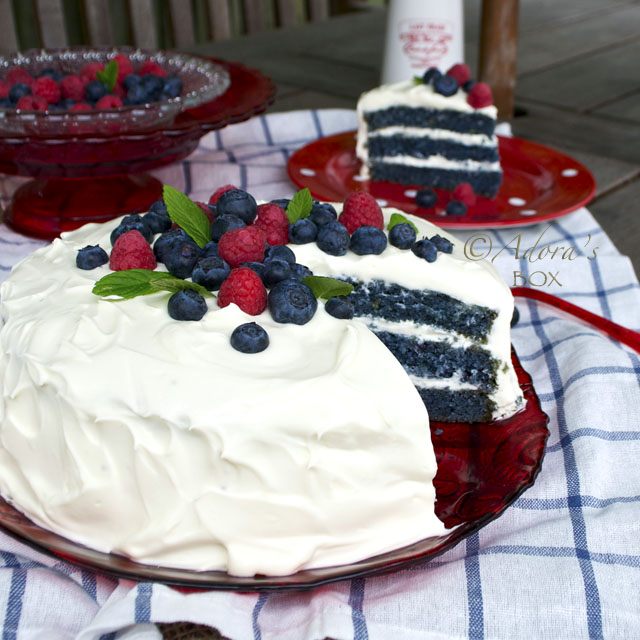 Adora's Box: BLUE VELVET CAKE