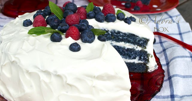 Adora's Box: BLUE VELVET CAKE