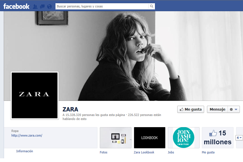 Social me too: El patrón de Zara en las Redes Sociales