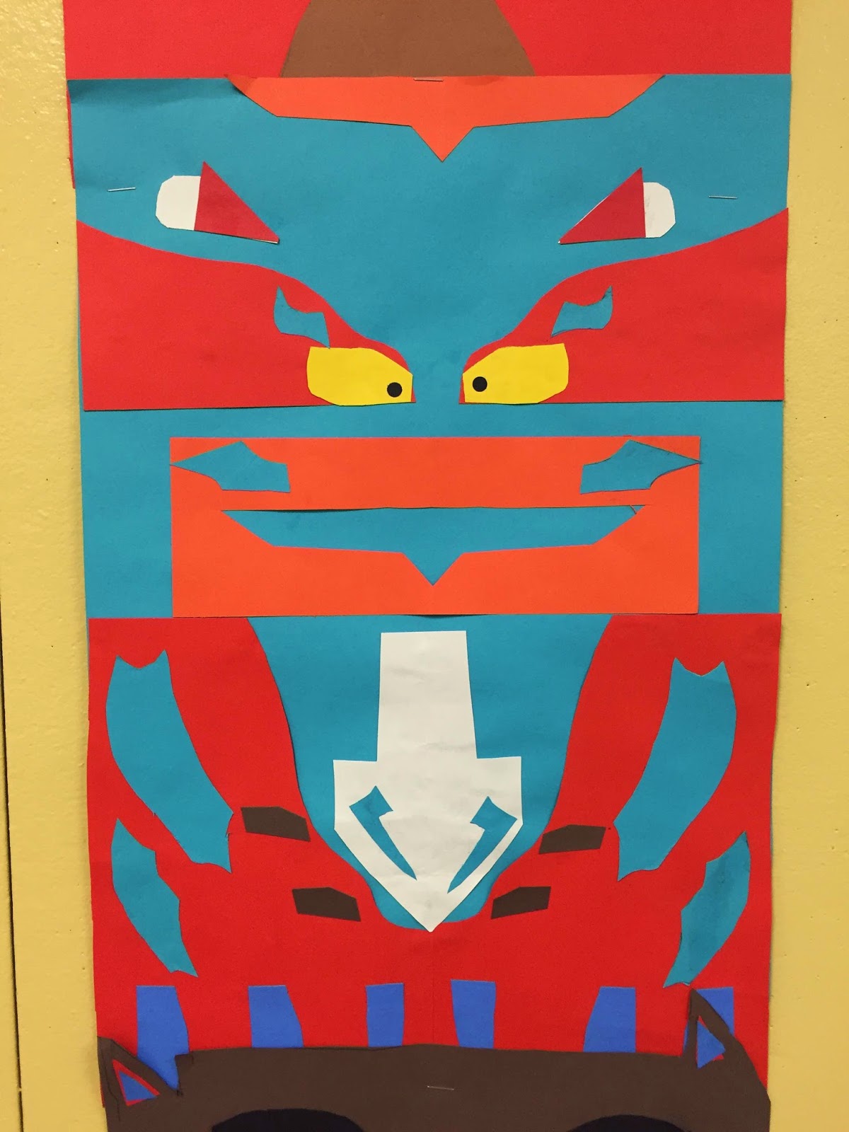 Thomas Elementary Art: 4th Grade Totem Poles
