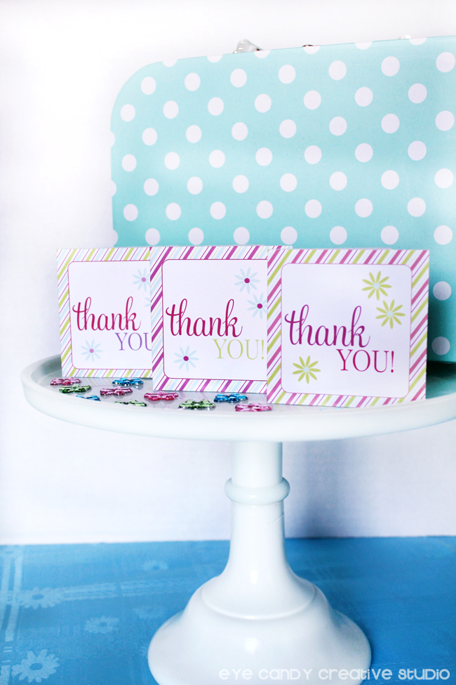 Eye Candy Creative Studio: FREEBIE :: THANK YOU cards